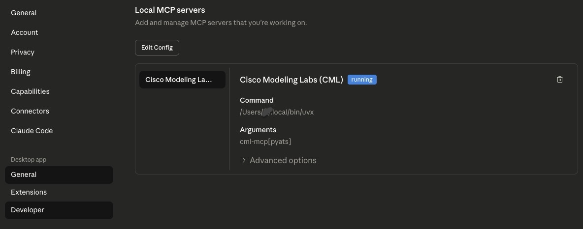 Claude Desktop, MCP, and Cisco CML | zartmann.dk